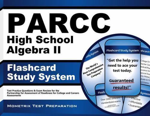 PARCC High School Algebra II Flashcard Study System : PARCC Test ...