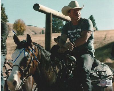 Taylor Sheridan Autographed 8x10 Yellowstone Producer Actor Rare ...