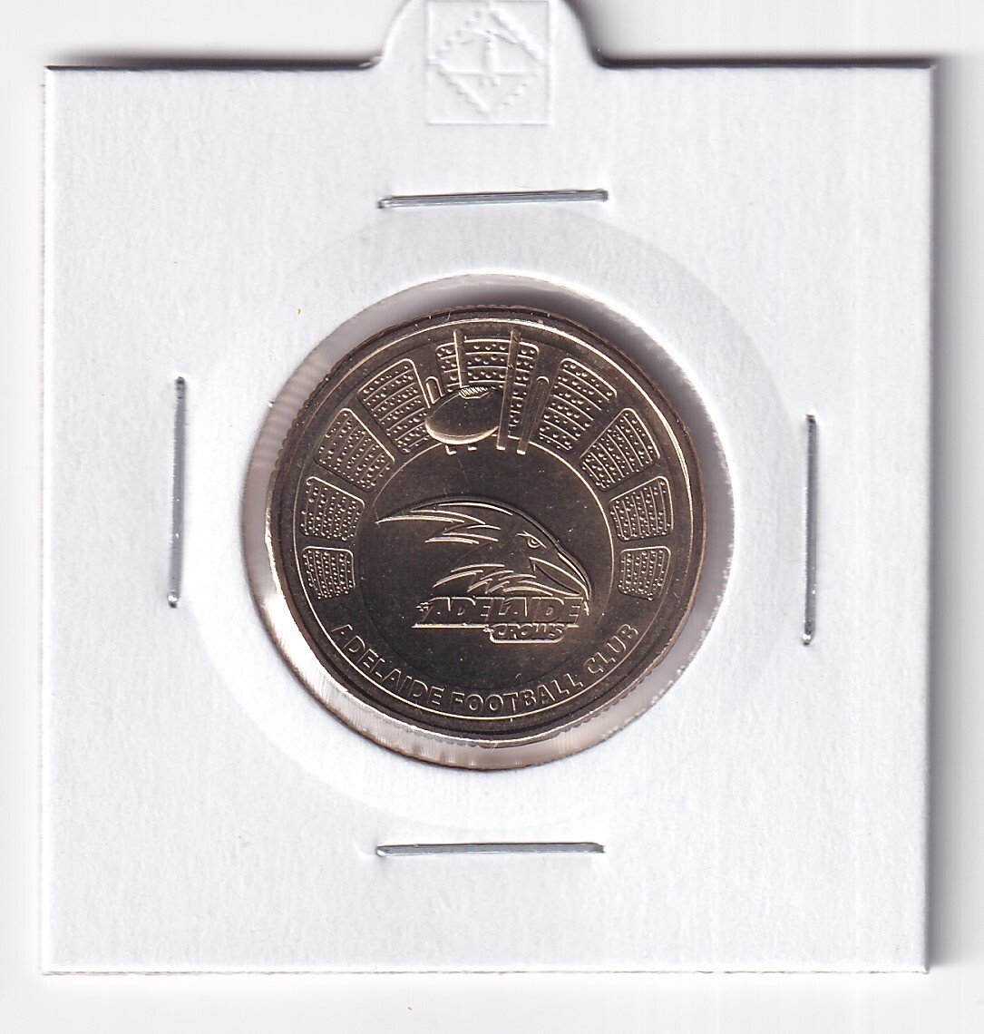 AUSTRALIAN: 2024 $1 AFL TEAM ADELAIDE CROWS UNC COIN IN 2X2 HOLDER ` | eBay