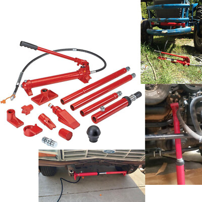 10 Ton Porta Power Hydraulic Jack Body Frame Repair Kit Auto Shop 2 ...
