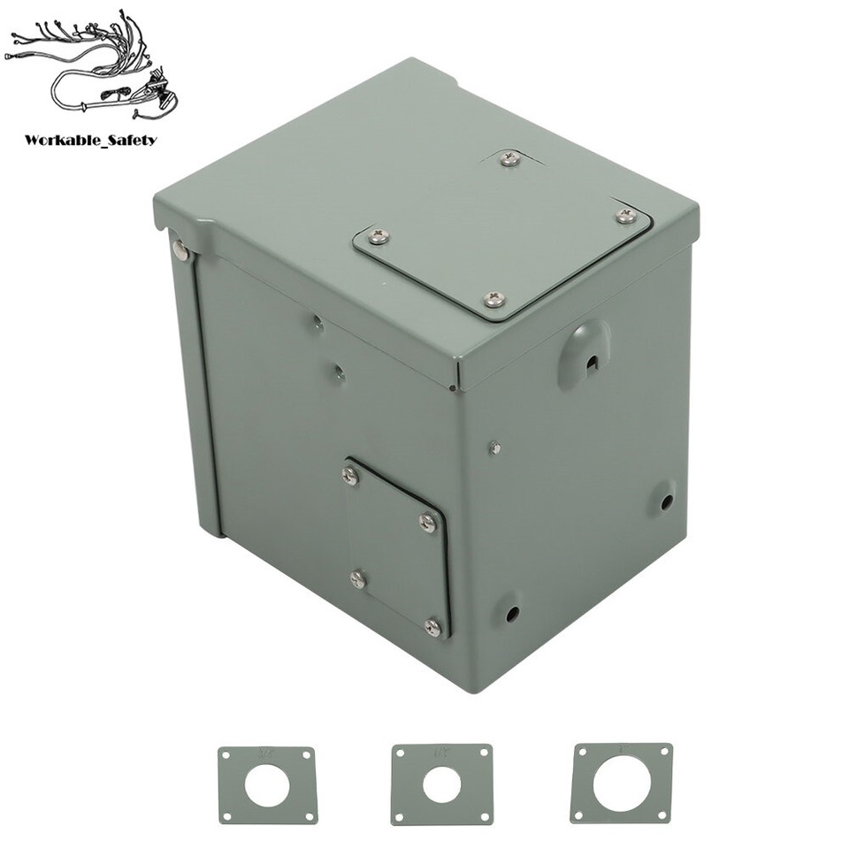 Welding Power Outlet Box 30 Amp 3 Prong NEMA 6-30R Power Outlet Panel ...