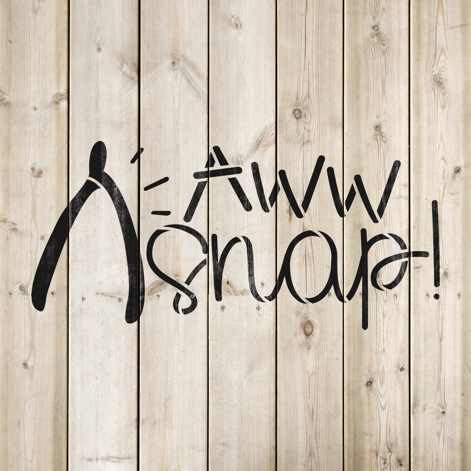 Aww Snap Thanksgiving Stencil | eBay