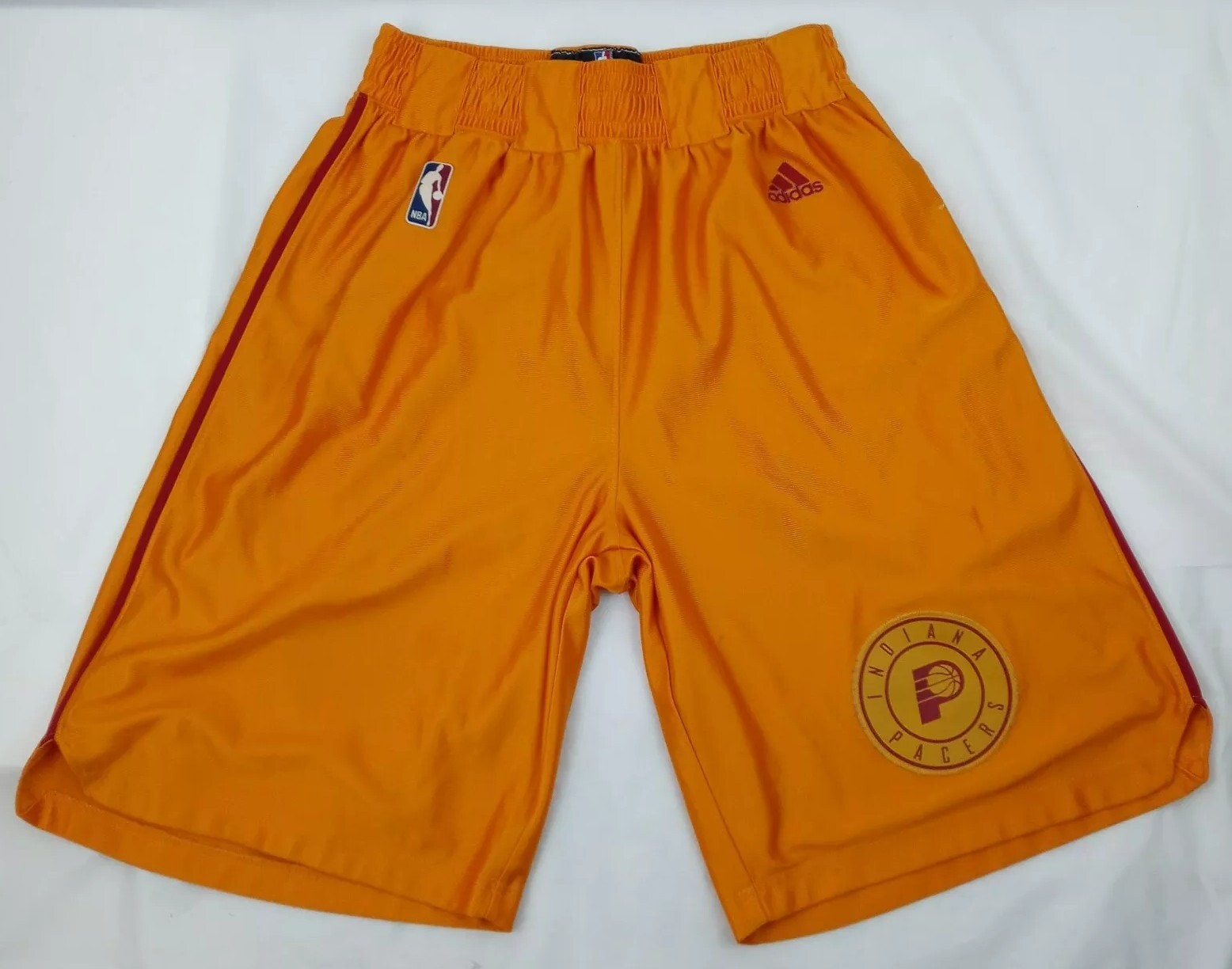 NBA Indiana Pacers Adidas Basketball Shorts Mens Medium 10" Inseam ...