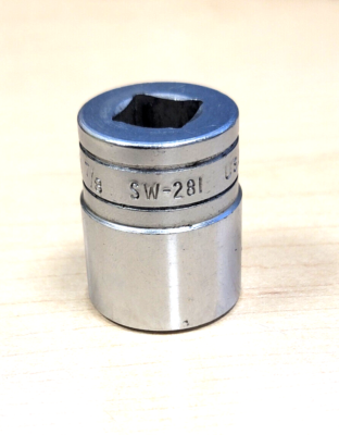 Great Shape Snap-On ™ Tools USA 7/8" SAE SW-281 12 Pt Chrome Socket 1/2 ...