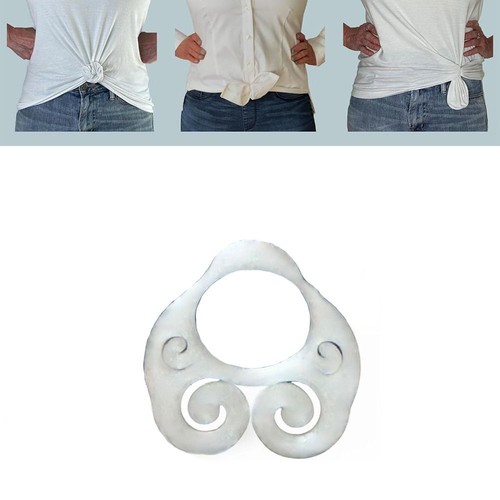 Fixed Buckle Clothing Shirt Clip Clothes Tighten Silk Scarf Buckle ...