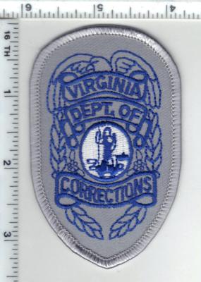 Department of Corrections (Virginia) Shirt/Jacket Patch from the 1980's ...