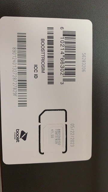 Boost Mobile SIM Card for iPhone 12 5g for sale online | eBay