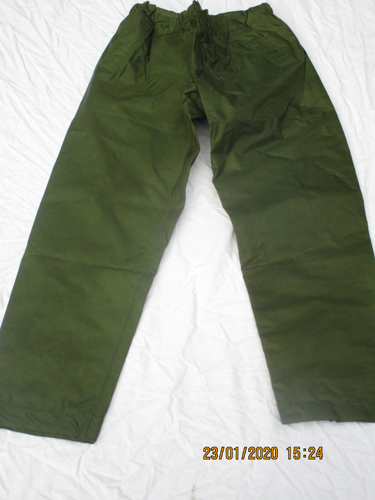 Trousers Foul Weather Od, Olive Moisture-Protection, British Army, Raf ...