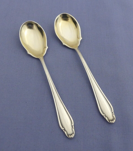 Wilkens - Martin - 507 - 2 Löffel - Eislöffel - 90er Silberauflage - 14 ...