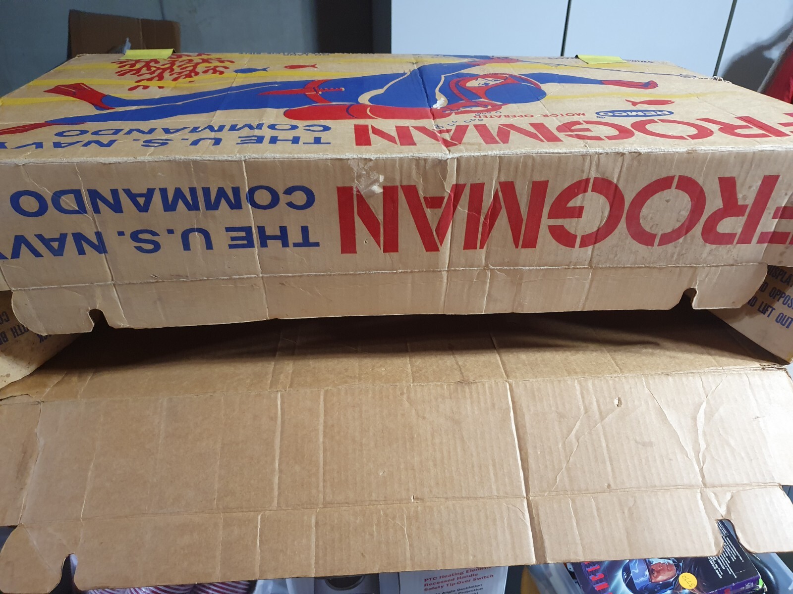 Vintage Remco Frogman Box Only NEW PICS | eBay