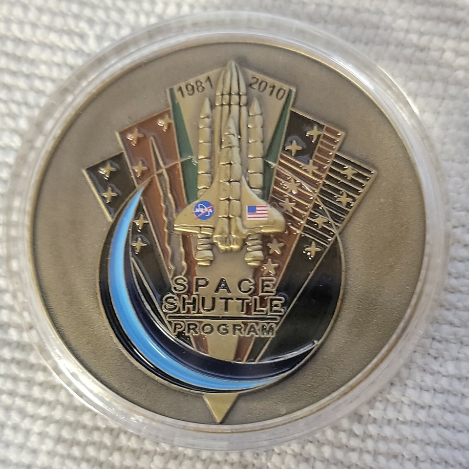 NASA Space Shuttle Program 1981-2010 Challenge Coin We Dreamed We Made ...