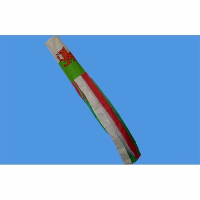 Flagtex Wales Windsock - 60 Welsh Long Cymru Outdoor Garden Decoration ...