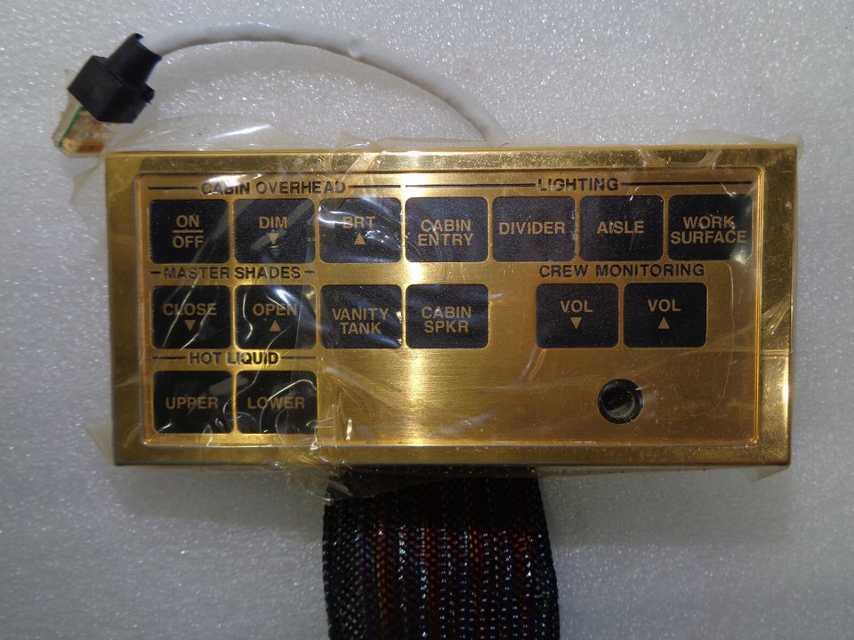 AIRCRAFT MASTER SWITCH PANEL 1322-1-65 BY PACIFIC SYSTEMS | eBay
