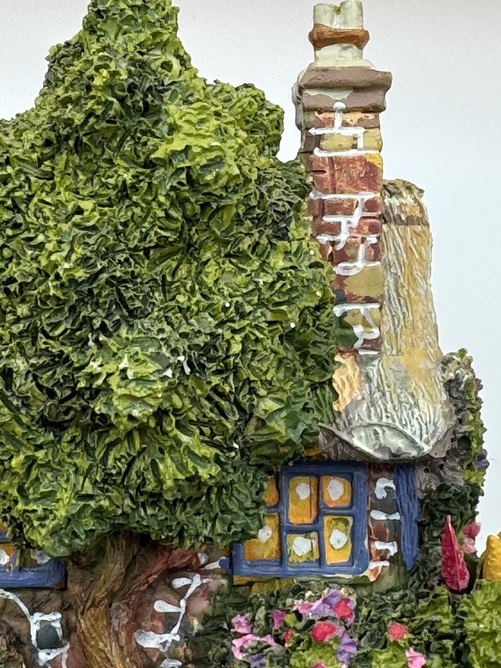 Thomas Kinkade Cottage Spring Time Egg Hunt Teleflora-Gift CERAMIC ...