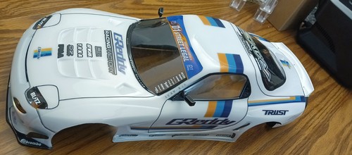 24k Rc Arlos Fd Rx7 1/10 Rc Drift Body Shell Livery Greddy Trust Jdm ...