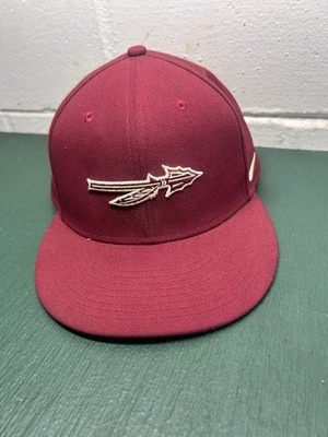 Nike FSU Florida State Seminoles Men's Red Hat Cap Stretch Fit One Size ...