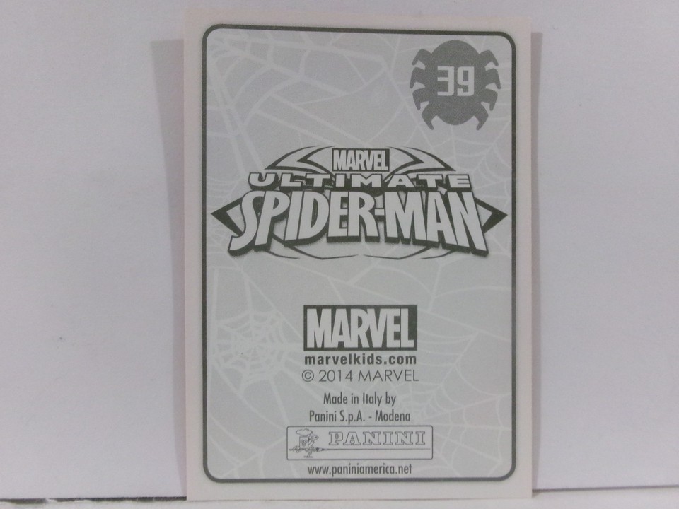 2014 Panini Marvel Ultimate Spider-Man Album Stickers Spider-Man #39 ...