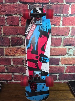 Vtg Vision Skateboard 80s Skater Complete Deck Wheels 7.75x28 Retro ...
