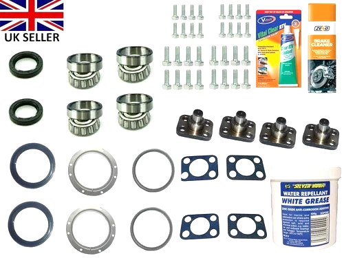 Suzuki Jimny Front Axle Kingpin Swivel Joint Bearings Complete Kit ...