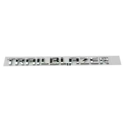 Rear TRAILBLAZER emblem letter color chrome for 2021-2025 Chevrolet ...