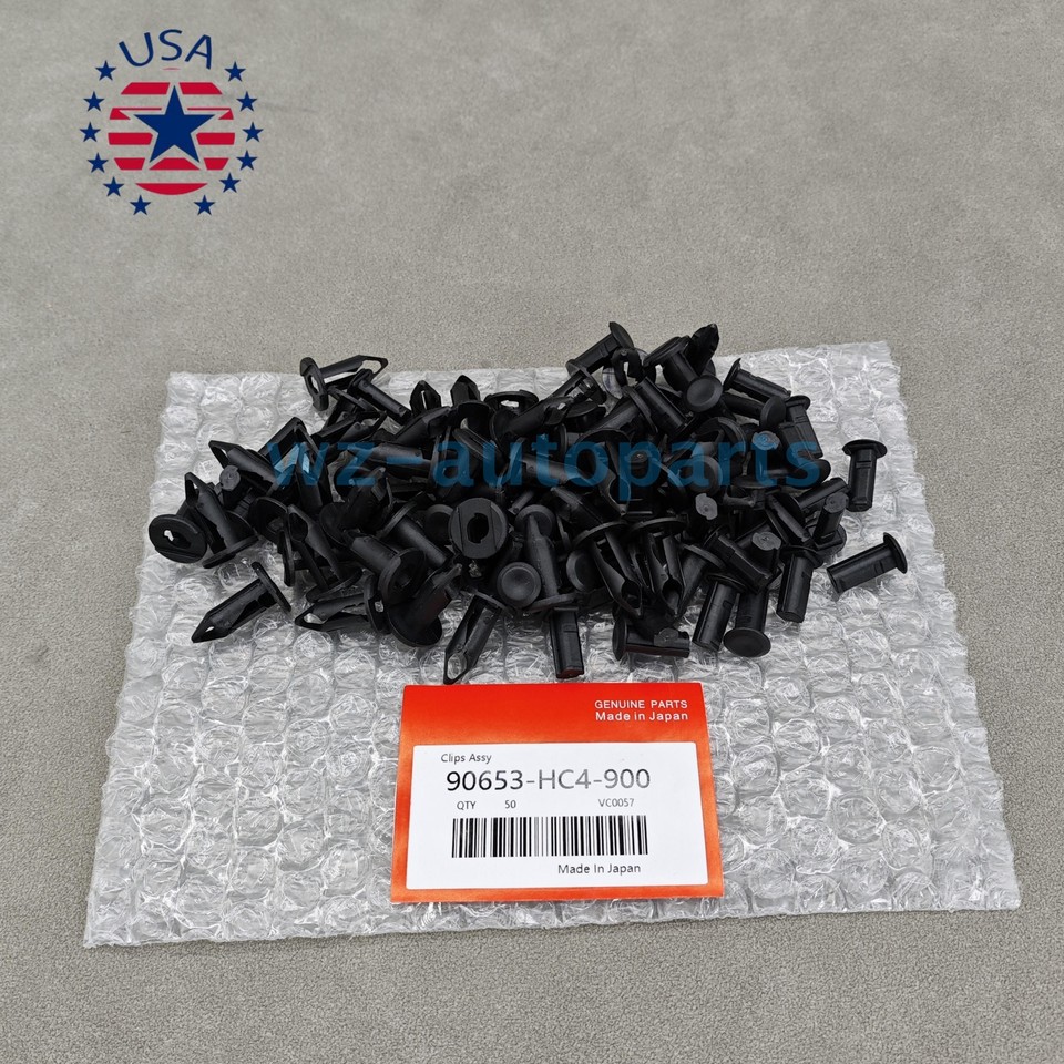 OEM 50PCS ATV Retainer Clips Push Pin Splash Guard Body Panel For Honda ...