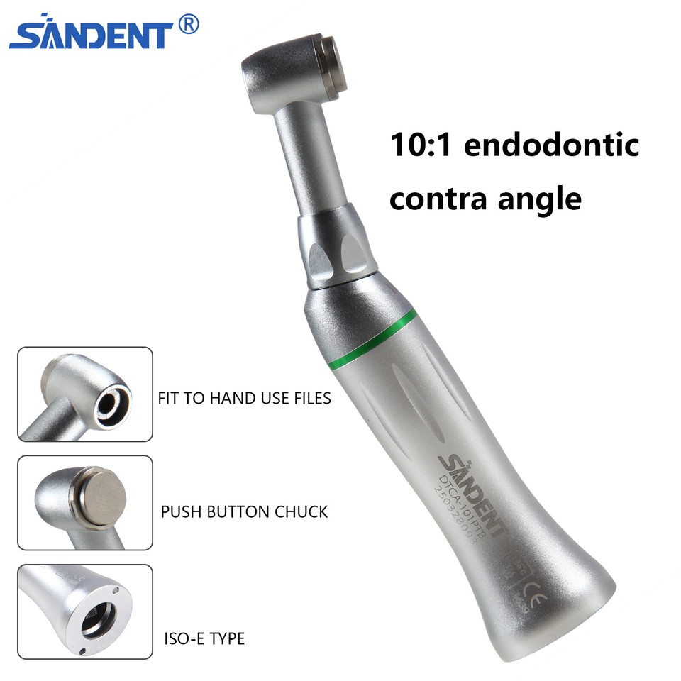 Dental Reduction 10:1 Endo Hand File 90° Reciprocating Contra Angle ...