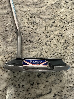 Slazenger Golf Model 1 Blade Putter RH Steel 33.5 Inches Midsize Grip ...
