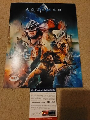 Amber Heard Signed Autograph 8x10 Photo PSA COA Marvel DC AQUAMAN ...