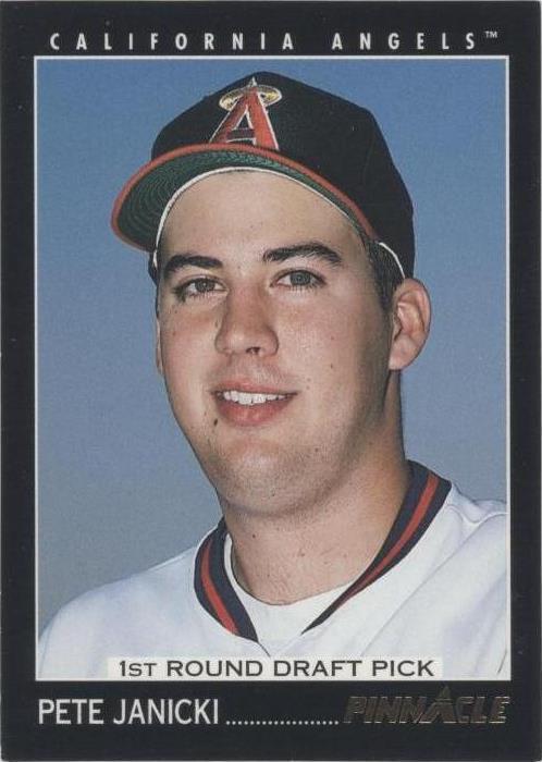 1993 Pinnacle - 1st Round Draft Pick Pete Janicki #468 (RC) for sale ...