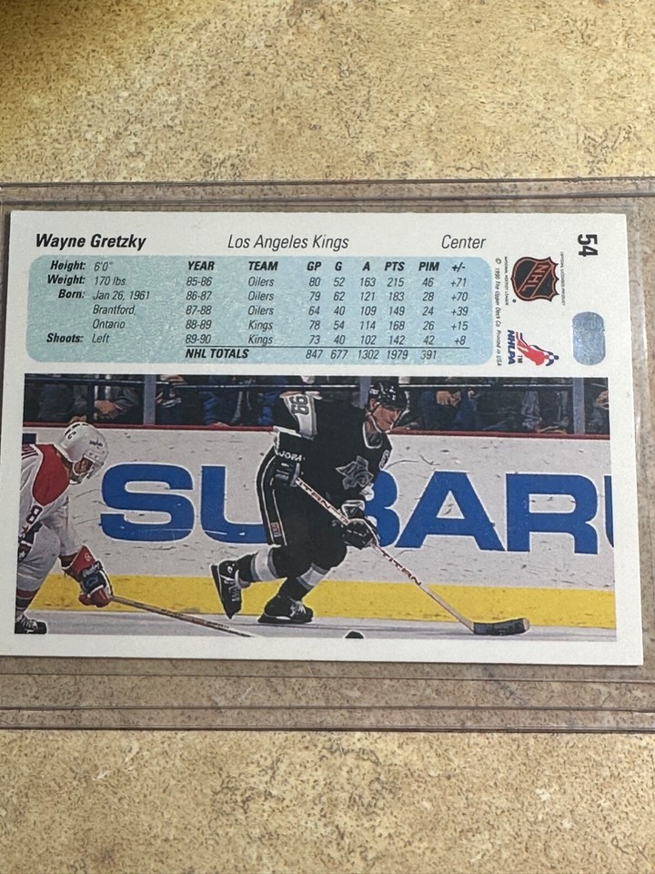 WAYNE GRETZKY 1990-91 UPPER DECK | eBay
