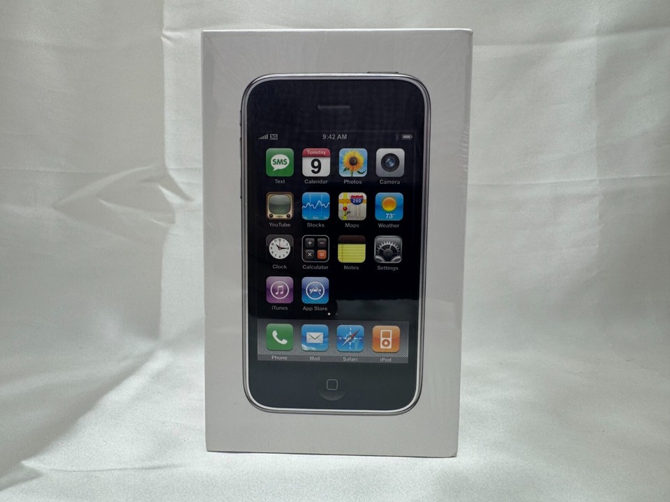 Apple iPhone 1st Generation 3G 16GB WHITE - NEW - SEALED - NEVER ...