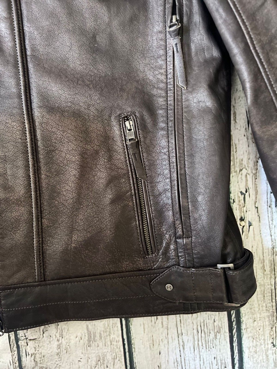 Harley Davidson Men Marmax Racing Eagle Leather Jacket Harley Davidson Men Marmax Racing Eagle Leather Jacket