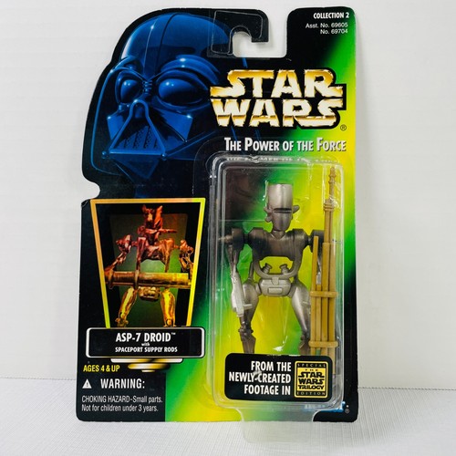 Star Wars The Power Of The Force ASP-7 Droid Kenner Hasbro 1996 | eBay