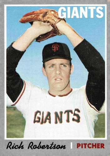 1970 Topps Rich Robertson #229 - San Francisco Giants | eBay