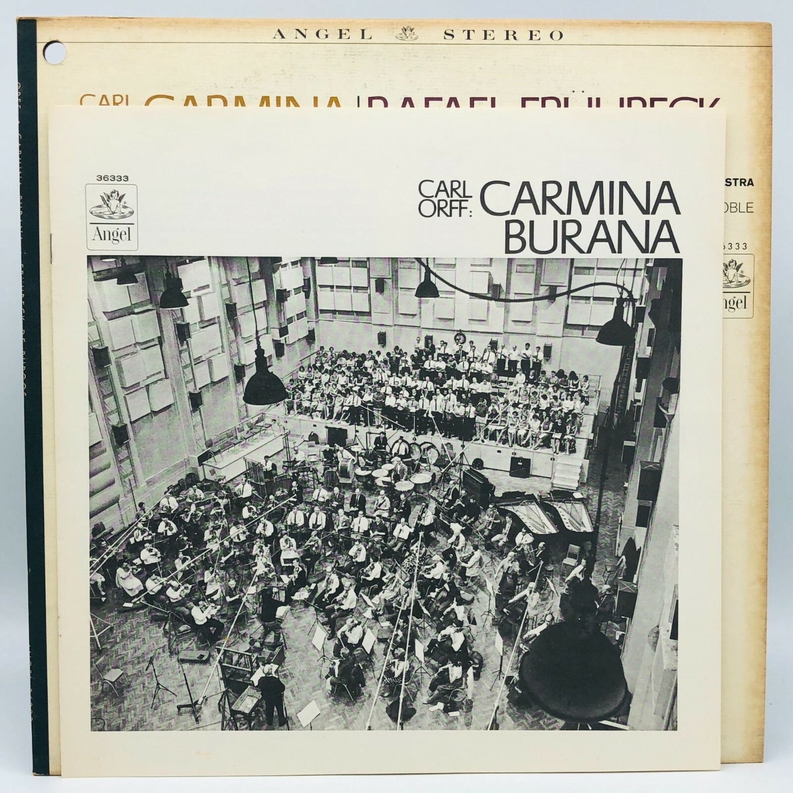 Orff, Carmina Burana, Fruhbeck De Burgos. LP, Angel 36333, Stereo | eBay