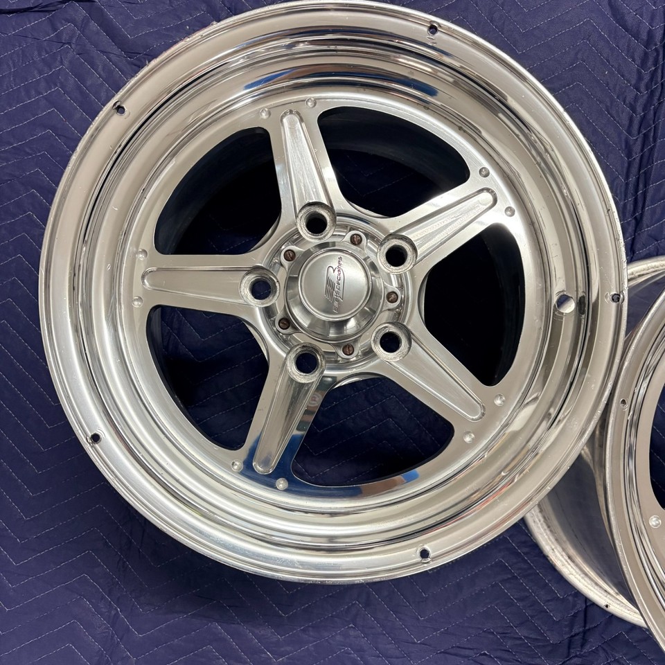 Billet Specialties Str Lite Wheels, 15 x 10, 5 On 4.75, 7.5 B/S ...
