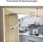 1Pair Lid Support Hinge Random Angle Lid Flap Stays for Cabinet Chest ...