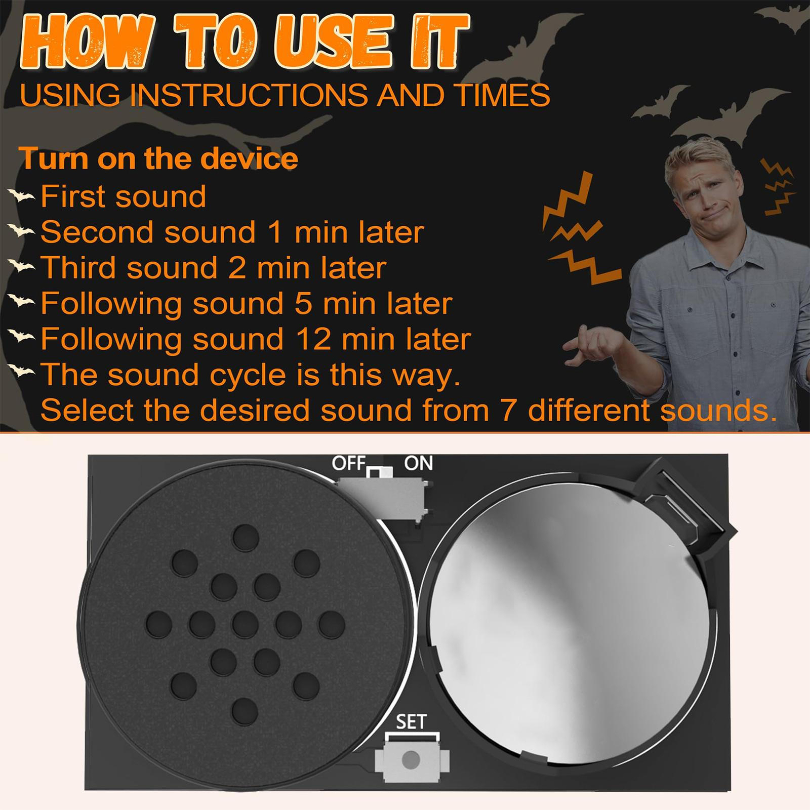 2 PCS Sound Cricket Noise Maker Prank | Beeping Prank Device Funny ...