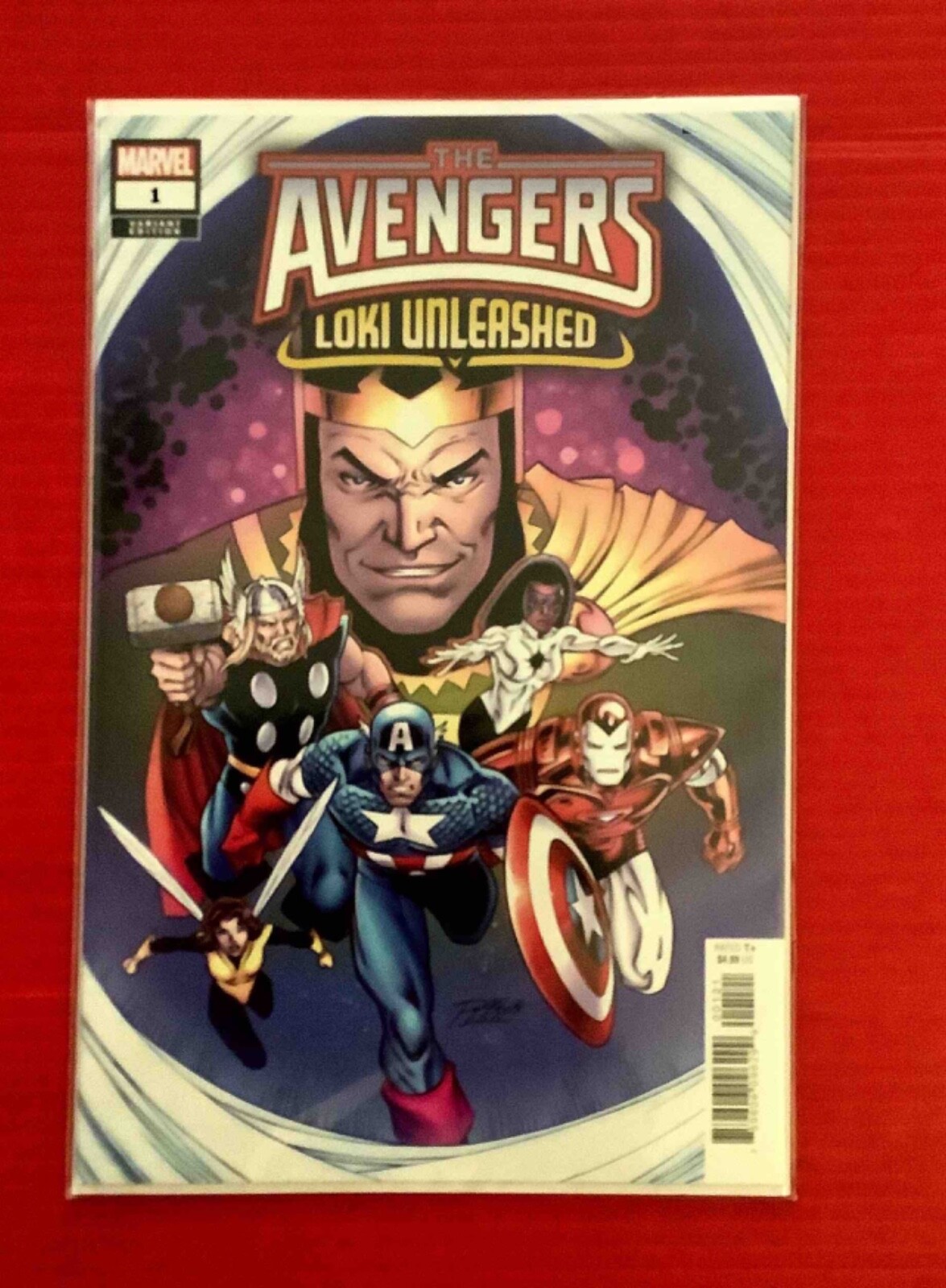 AVENGERS LOKI UNLEASHED #1 VARIANT COVER NEAR MINT BUY TODAY AT RAINBOW ...