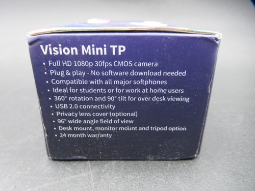 JPL Vision Mini TP Plug & Play USB 1080p HD Webcam LR2053 575-363-001 ...
