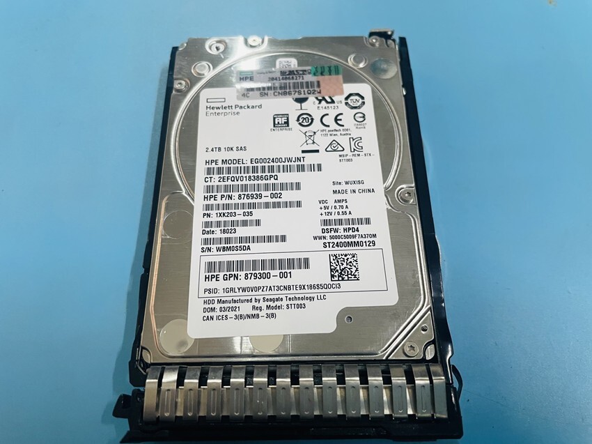 NEW P28352-B21 P30562-001 HPE 2.4TB SAS 12G 10K 2.5" 512e HDD Hard ...