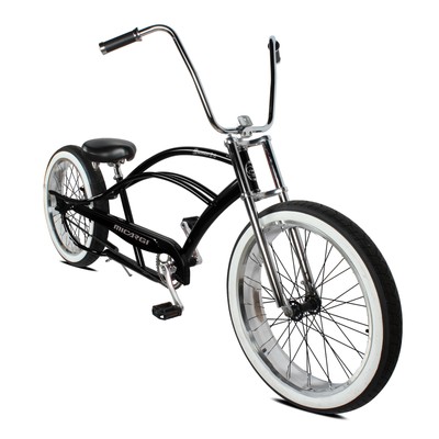 26" Stretch Beach Cruiser Bike Fat Tires High Rise Handlebars Single ...