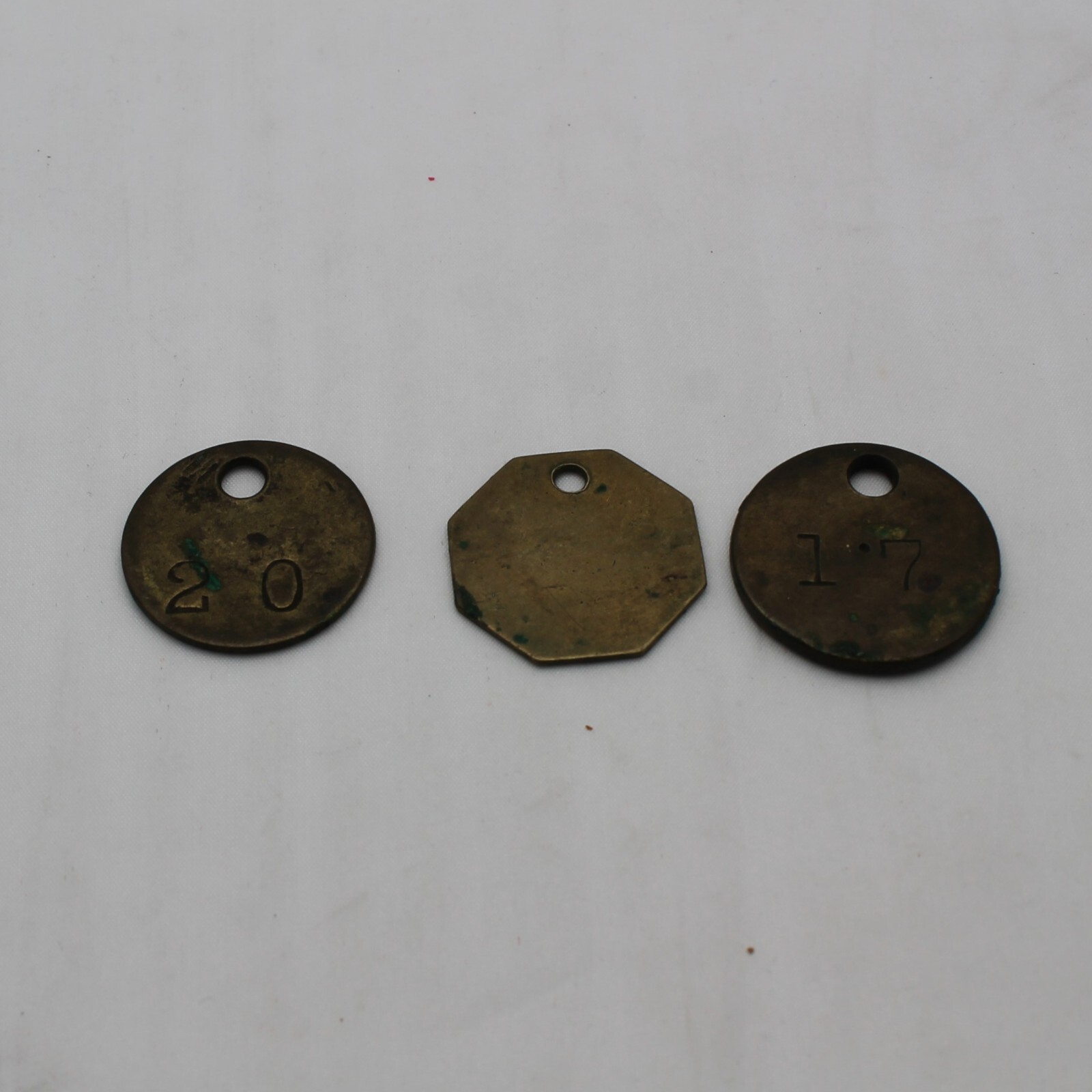 Lot of 3 Random Vintage Worker's Chits, Employee Tokens | eBay