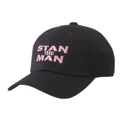 YONEX Cap Stan the Man Design Adjustable Black Pink | eBay