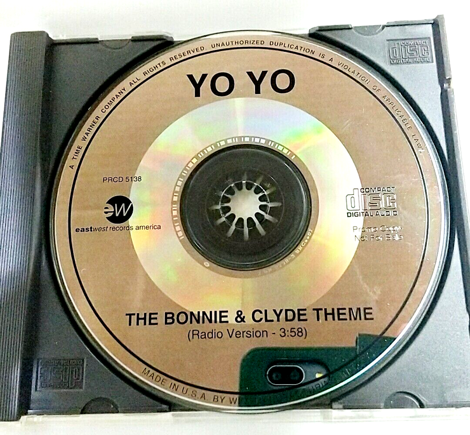 (CD) Yo Yo ‎– The Bonnie & Clyde Theme, Promo, PRCD 5138, Single, Rare ...