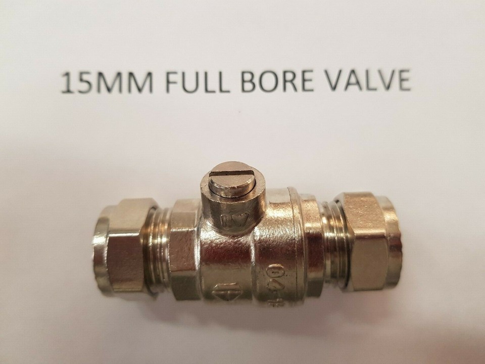 Isolation Valves 15mm 22mm Standard Full Bore Ballofix type Iso ...