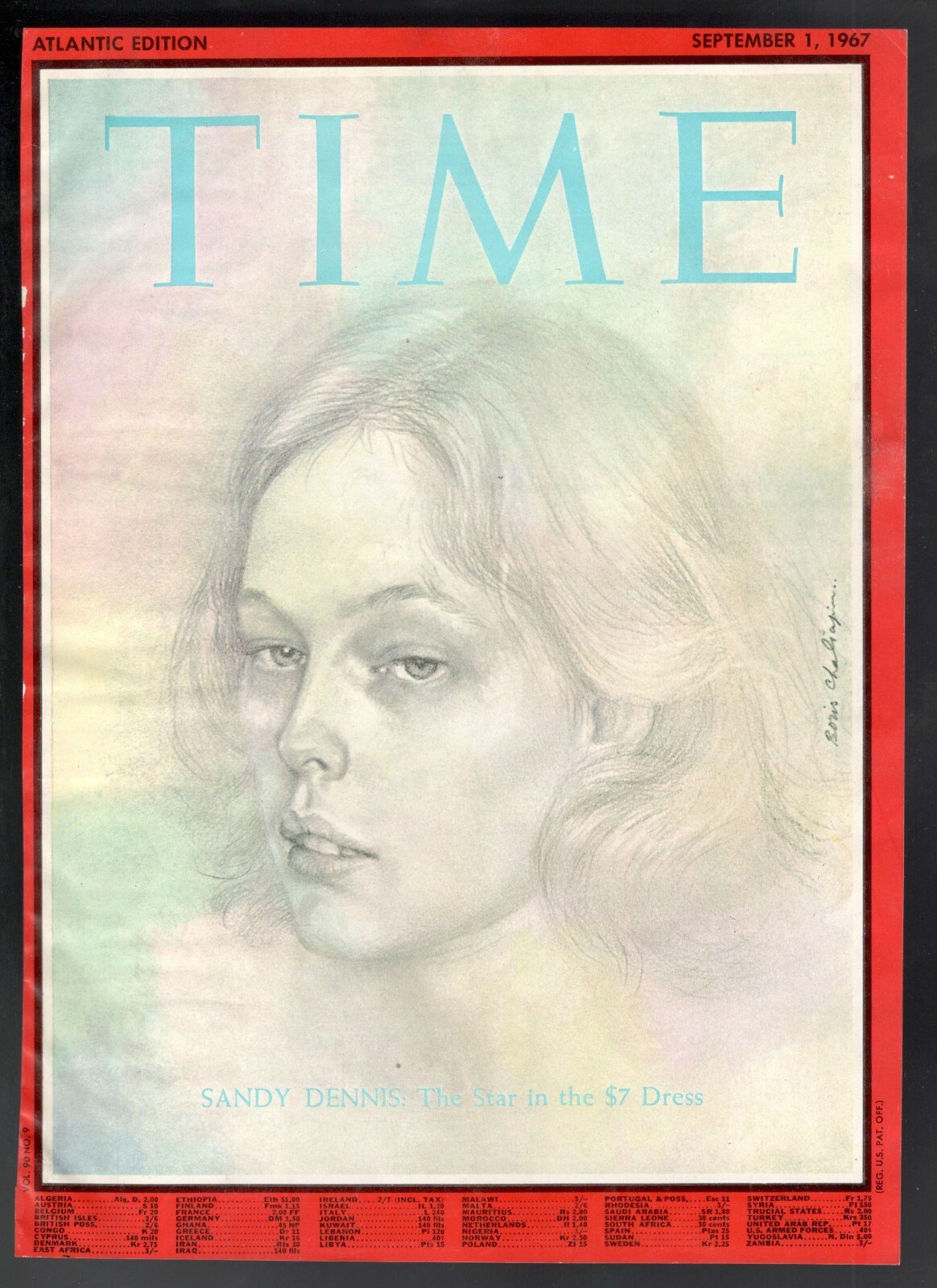 Sandy Dennis Actress 1967 Time Only Cover 1 Page Original | eBay Australia