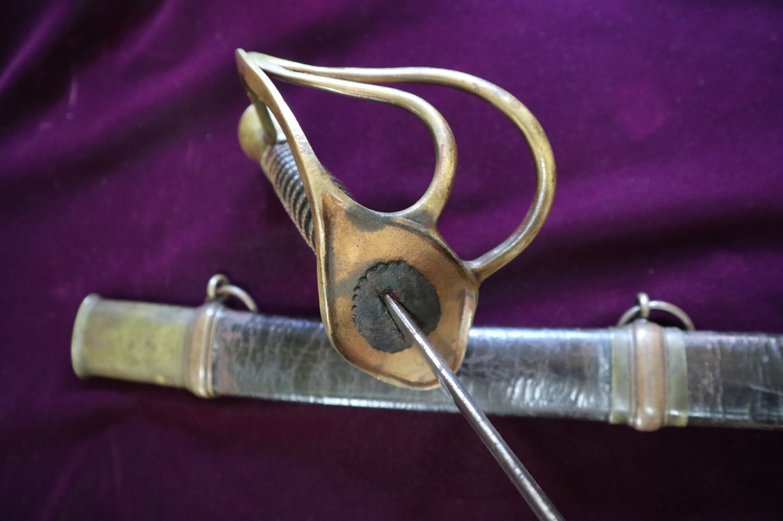 CIVIL WAR CONFEDERATE COLUMBIA B DOUGLAS SO CAROLINA CAVALRY SWORD 20 ...