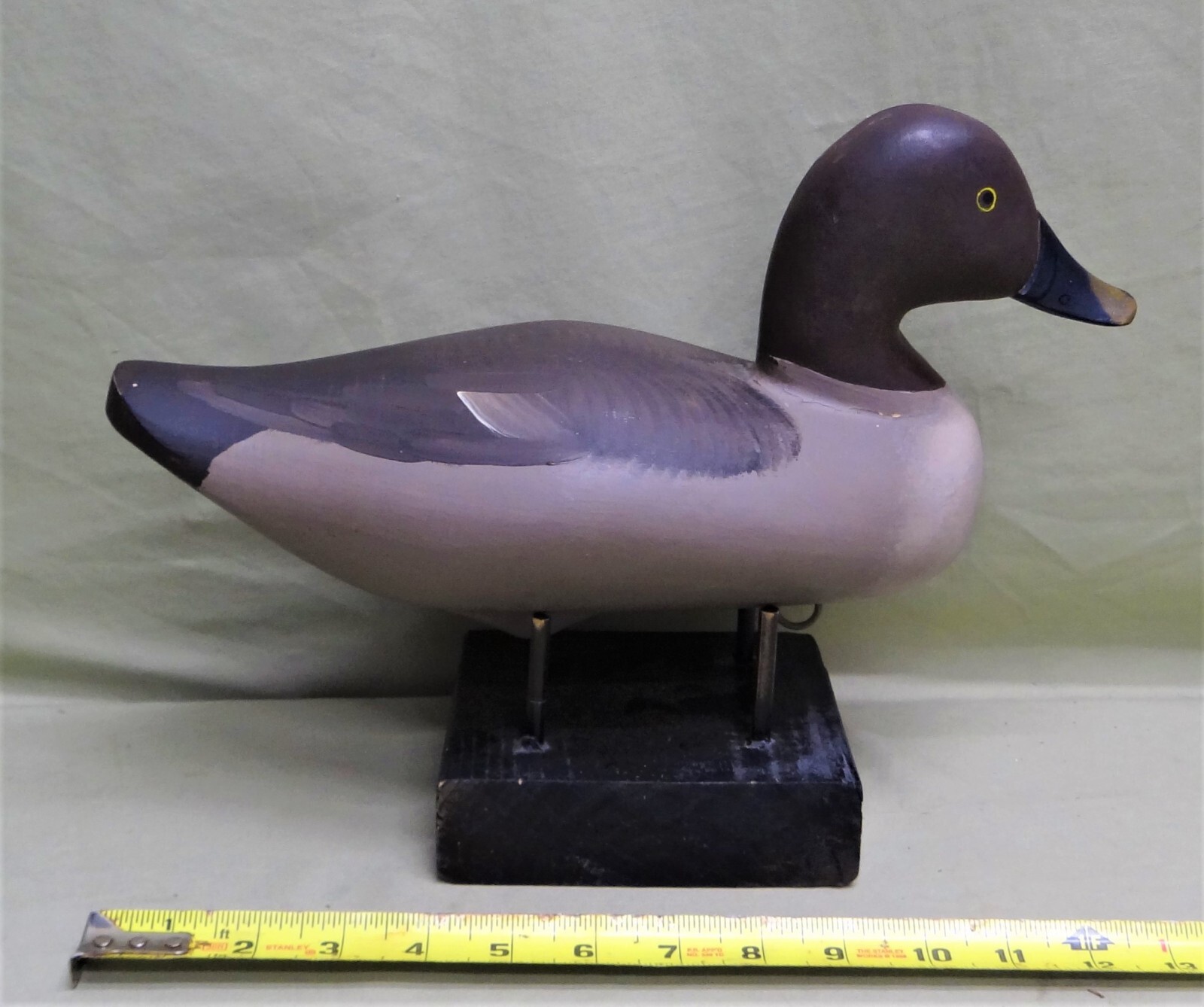 John Meredith, Worton, Md., Goldeneye Hen, Working Decoy, Signed | eBay