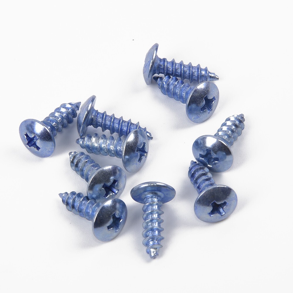 50Pcs U-Type Metal Rivets Door Panel Spire Screw Clips 3mm Dia For Auto ...